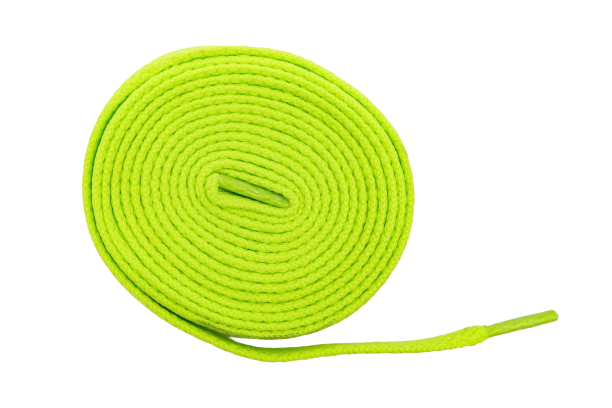 NEON GREEN SHOELACES FOR SNEAKERS – BALAZS KICKS