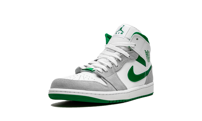 Air Jordan 1 Mid Gray Green